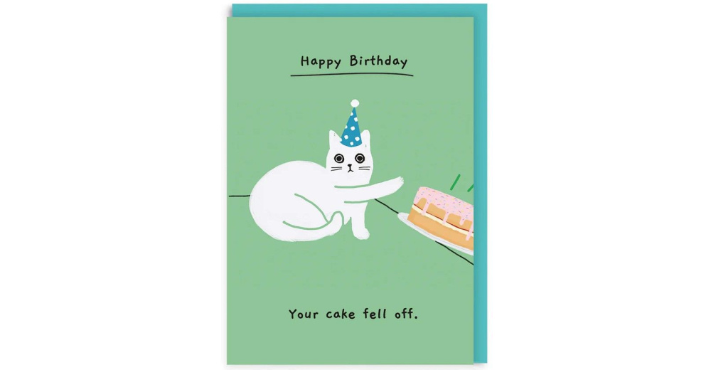 Your Cake Fell Off Birthday Card (8813) :: Книга.мк :: Издавачки Центар ТРИ